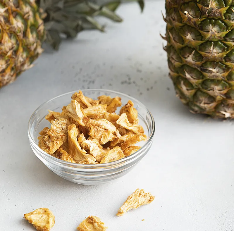 Piña orgánica deshidratada - Pérez Zeledón - Costa Rica